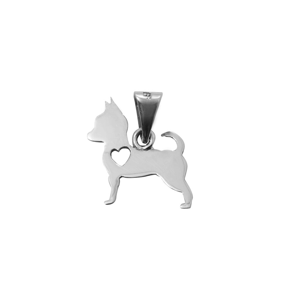 Dije De Plata Perro Chihuahua – Compra Tuya
